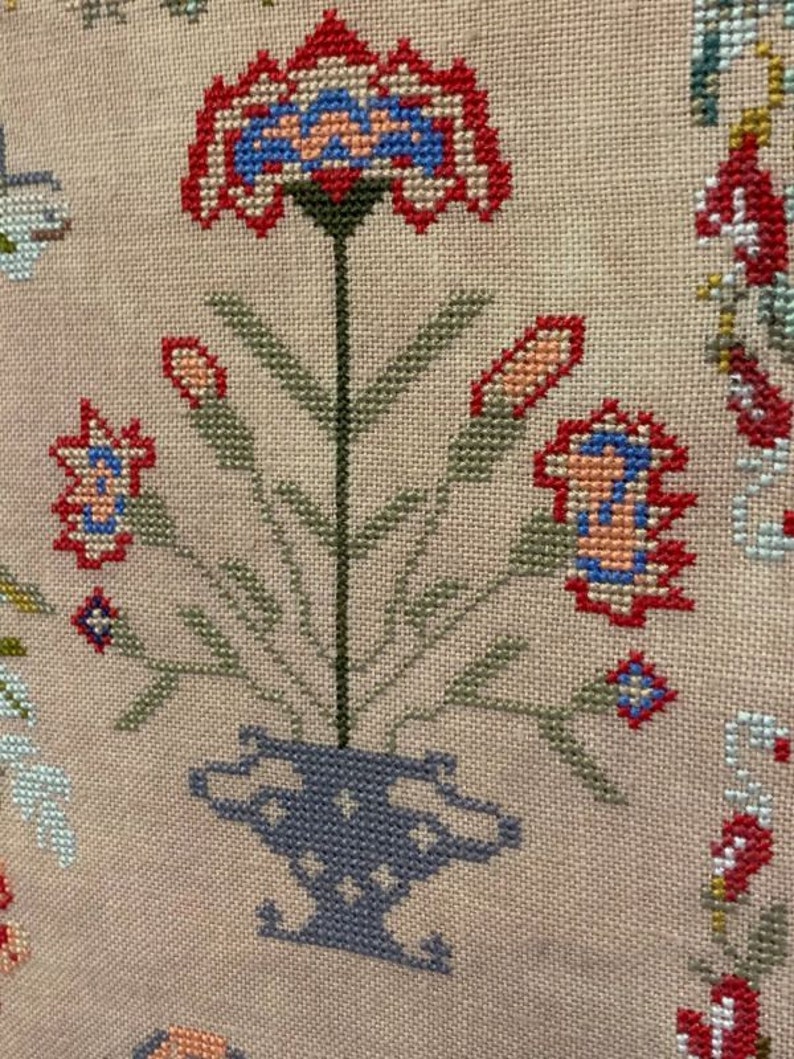Anne Thomas 1854 by Hands Across the Sea Samplers Printed - Etsy