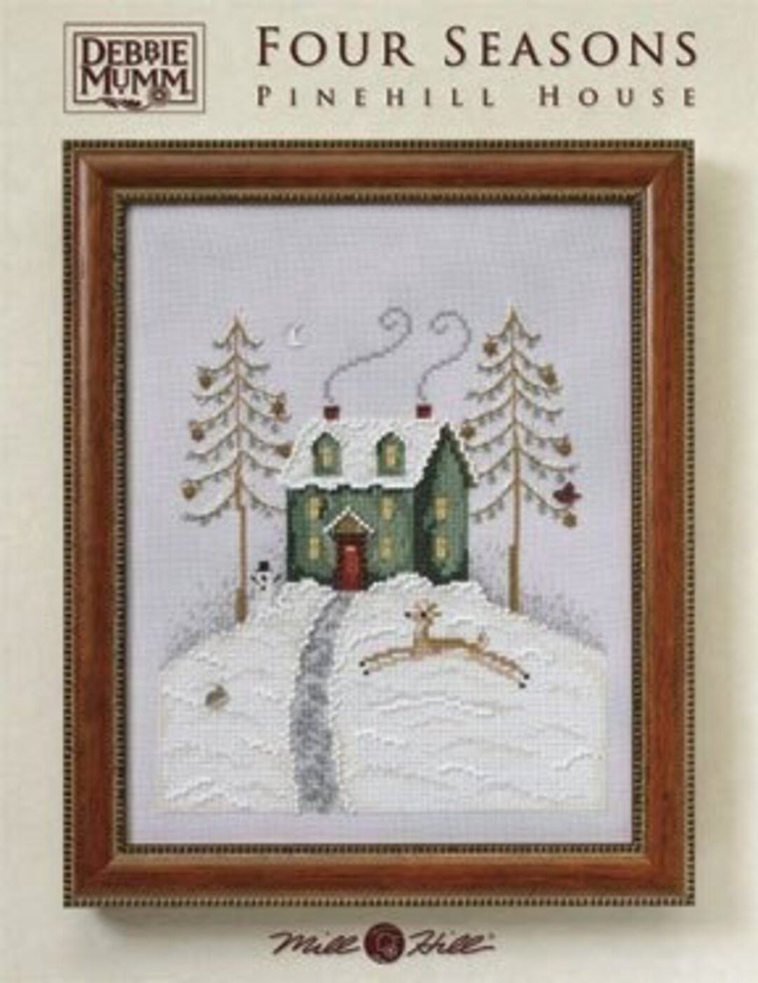 Pinehill House debbie Mumm by Mill Hill Counted Cross Stitch Beaded ...