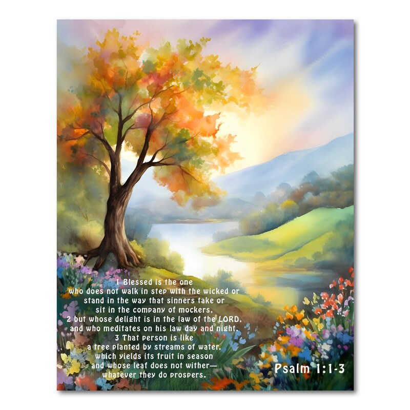 Psalm 1 - Etsy