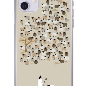 Lost Sheep Phone Case: Jesus Good Shepherd, Christian Gift - Etsy