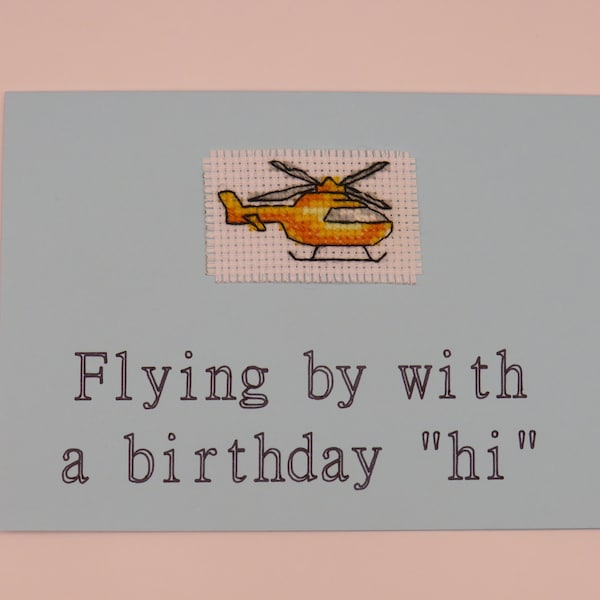 Helicopter Birthday Cards - Etsy