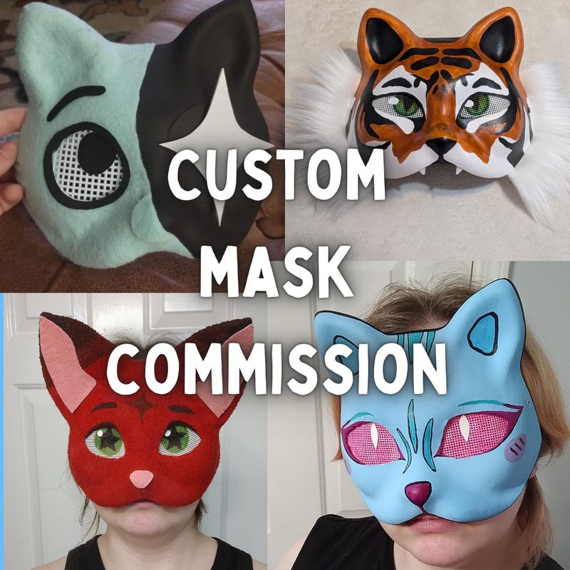 Dandy World Therian Mask - Etsy