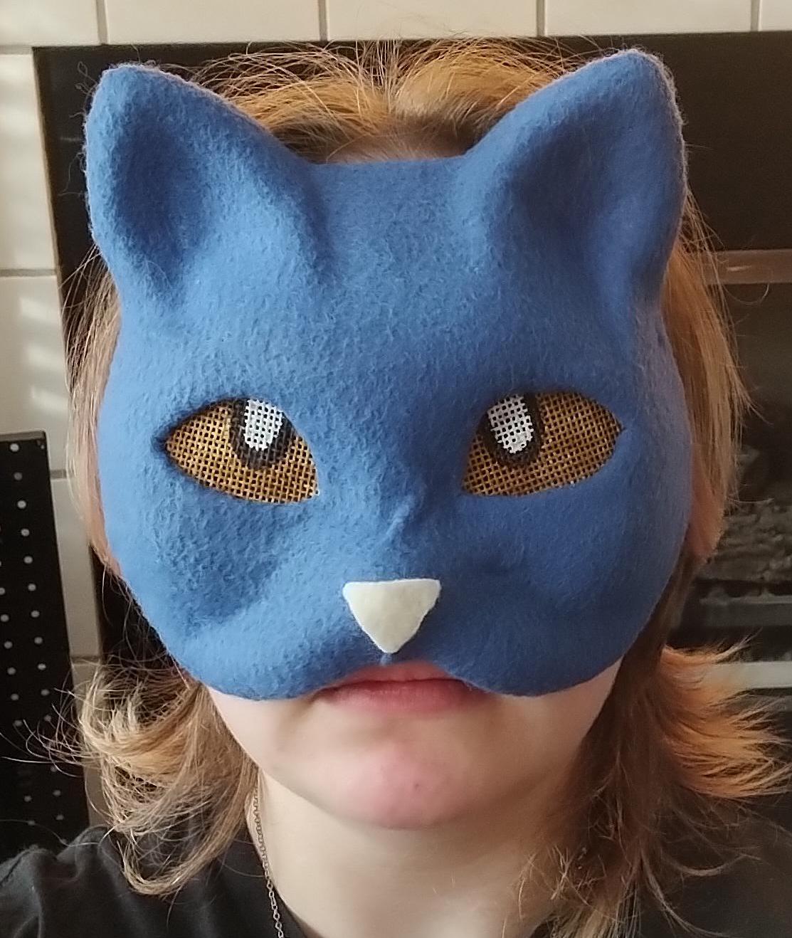 Blue Pete the Cat Mask Animal Masks, Presents for Birthday ...