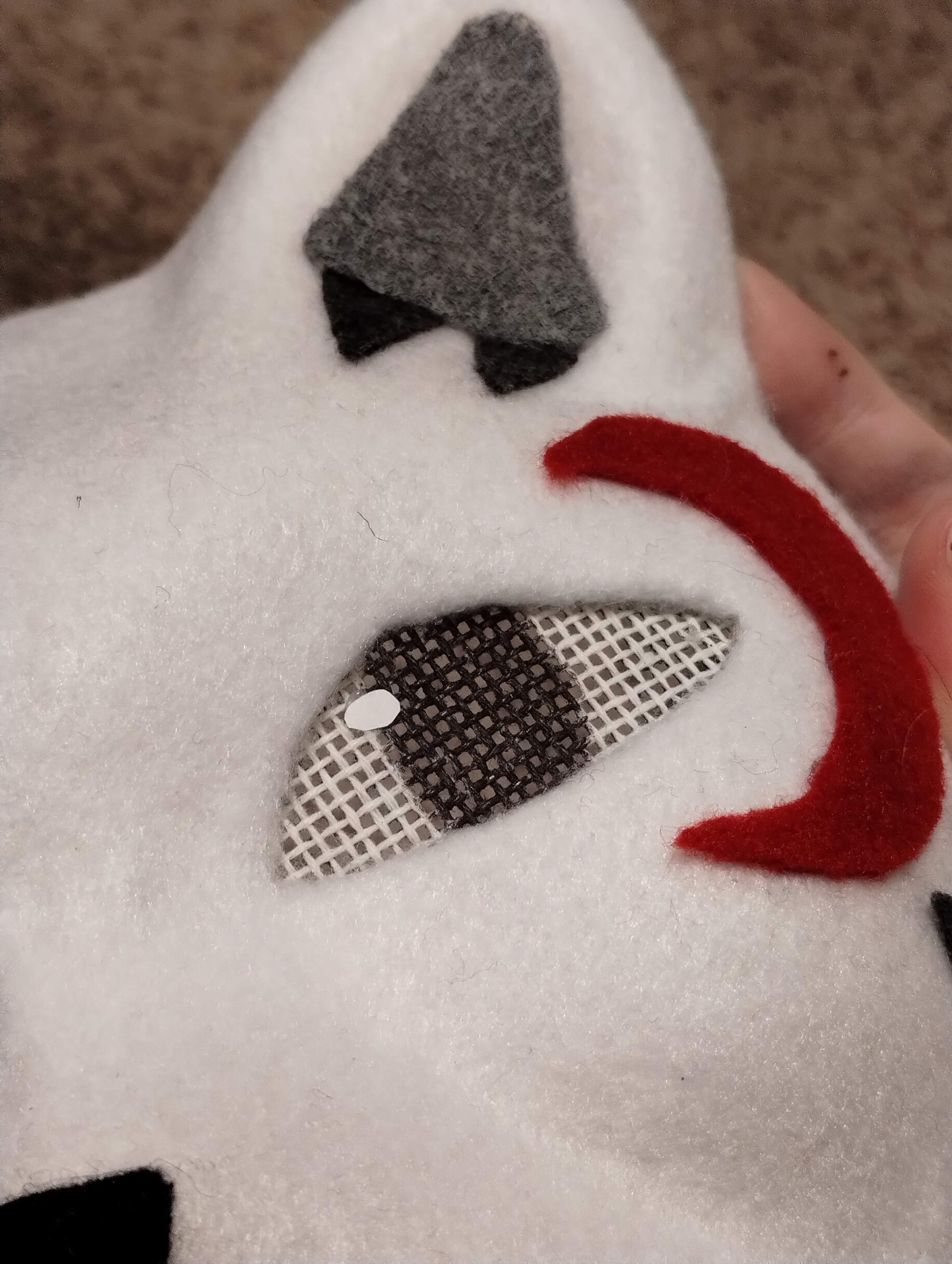 White and Red Yamato Anbu Black Ops Mask Animal Masks, Presents and ...