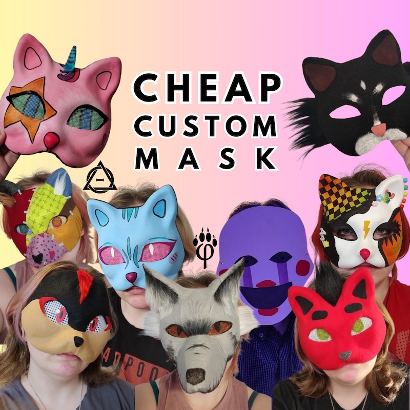 Dandy World Therian Mask - Etsy