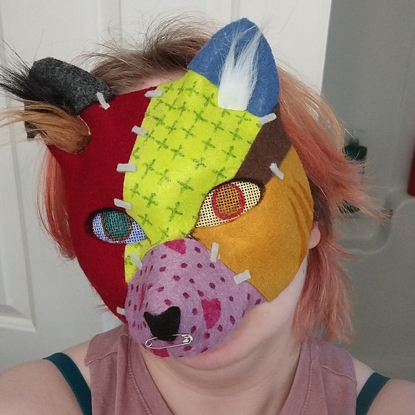 Furry Mask - Etsy