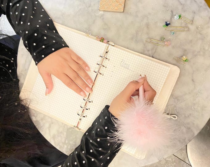 Fuzzy Pen . Fluffy Pink Pen . Clueless Pen - Etsy