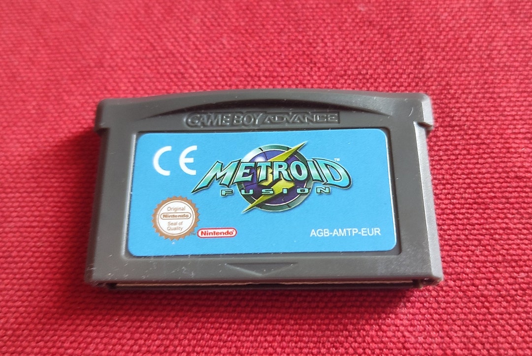 Metroid Fusion Game on Game Boy Advance GBA SP Fanmade Game for DS Gba ...