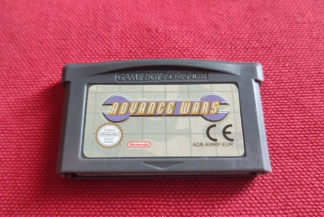 Advance Wars Game on Game Boy Advance GBA SP Fanmade Game for DS Gba ...