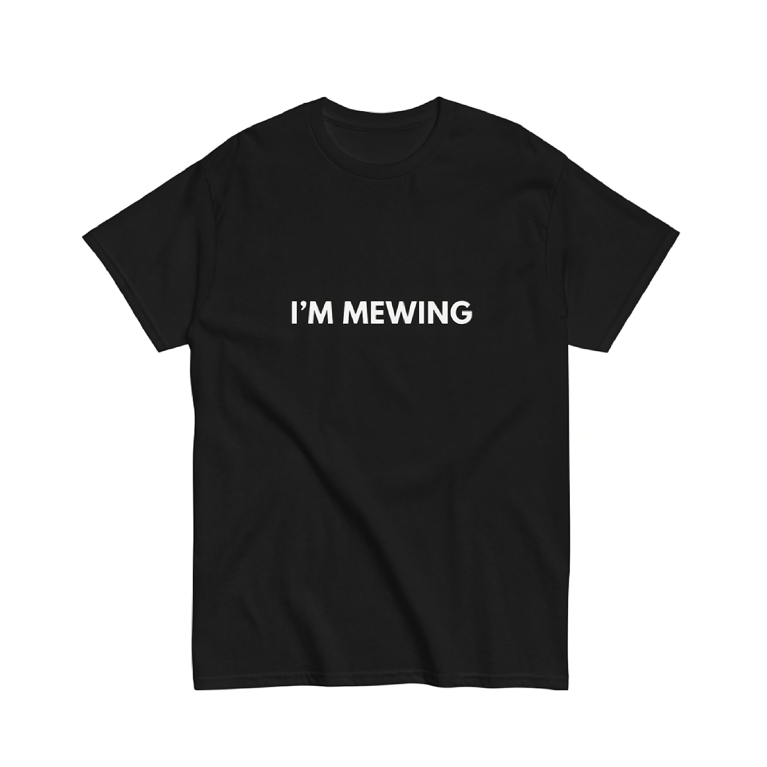 I'm Mewing T-shirt, Cant Talk, Funny Mewing Tshirt, Can't Talk I'm ...