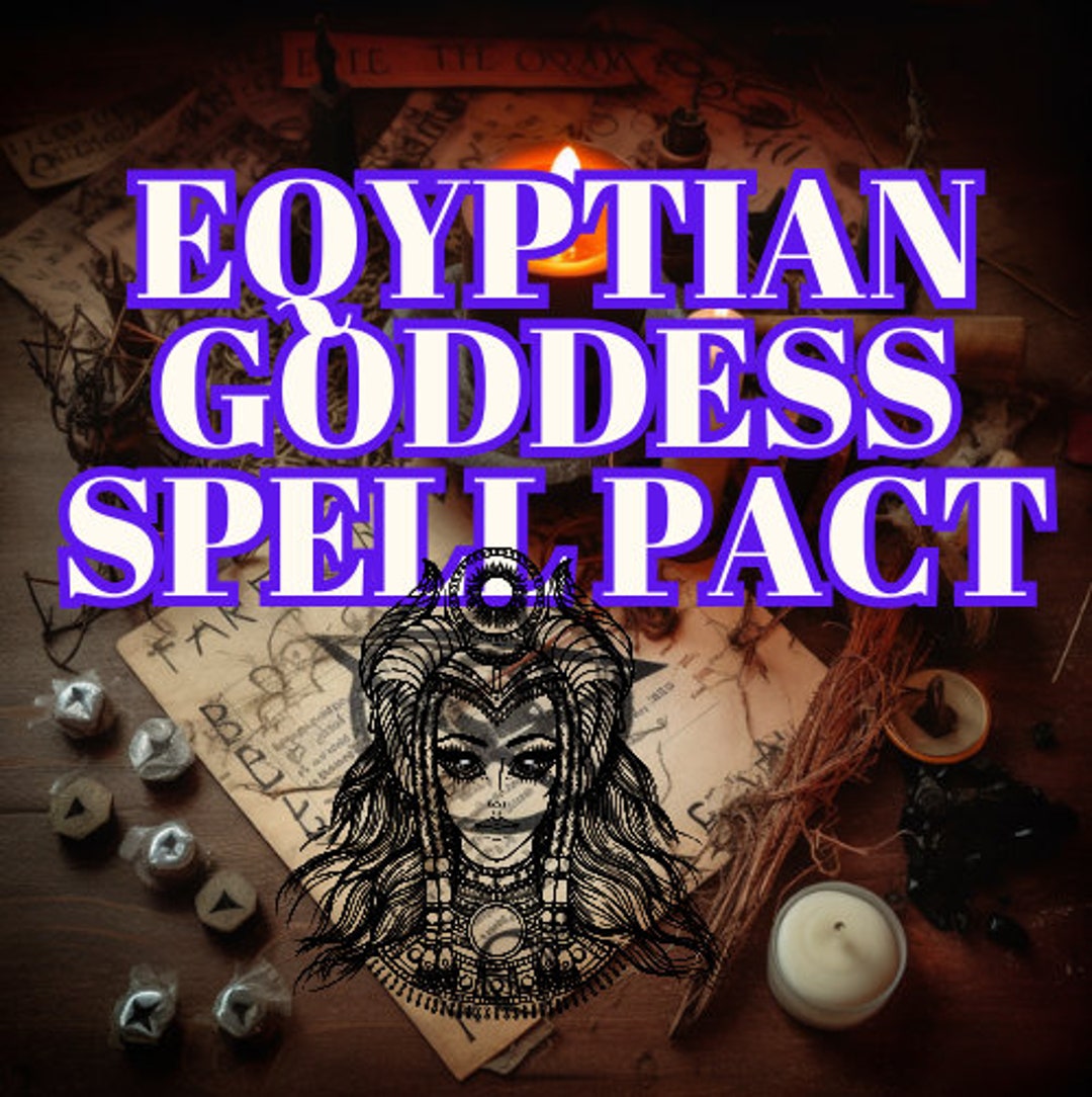 Egyptian Goddess Bastet Portal Pact Channeling Potent Magic - Etsy