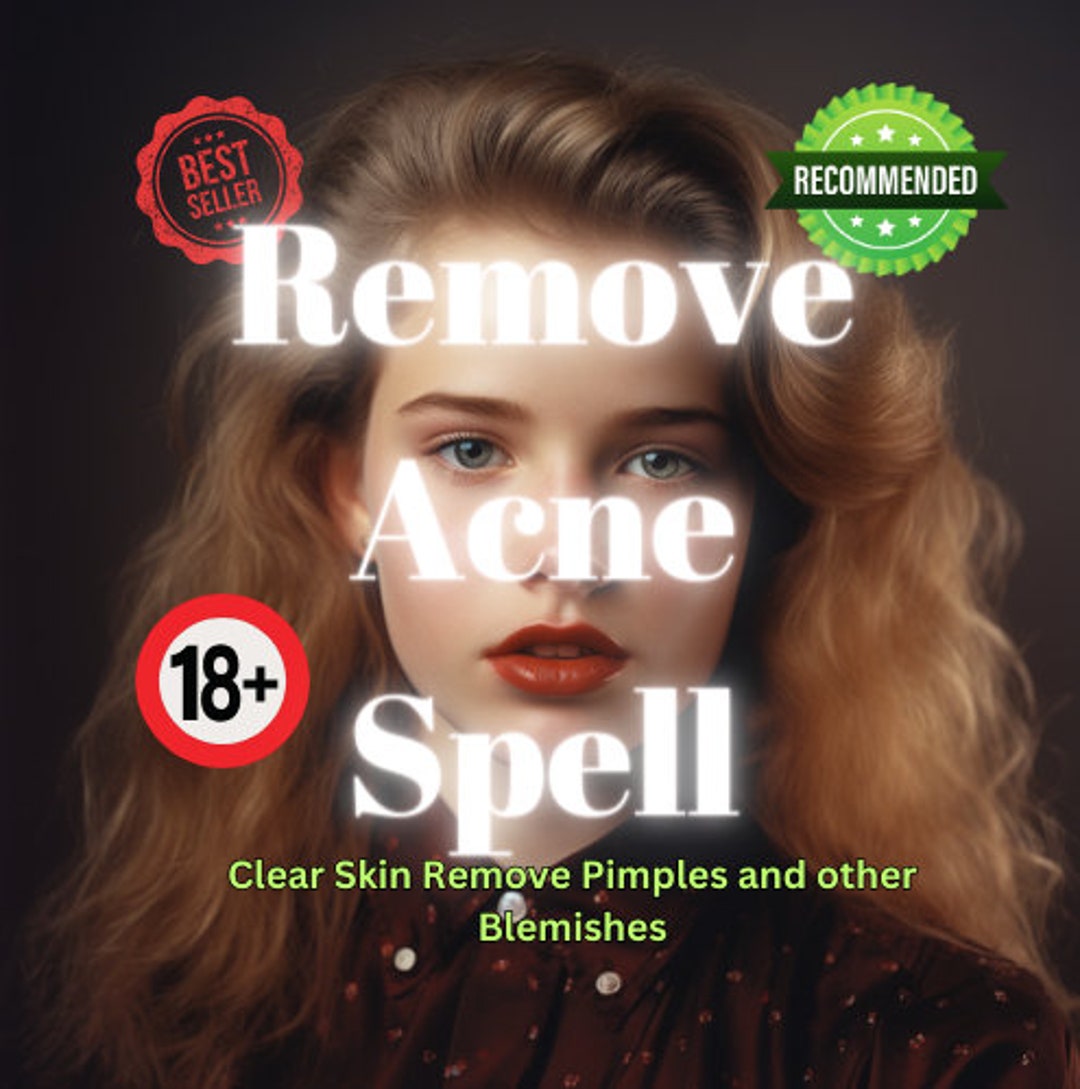 POWERFUL Remove Acne Spell Clear Skin Spell Same Day Results Strong ...