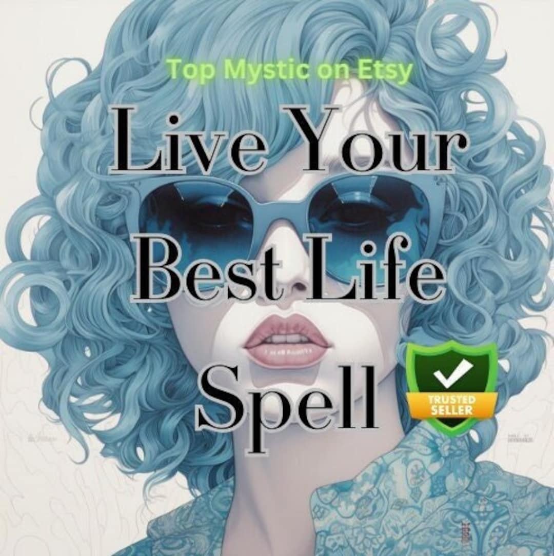 Manifest Happiness With the 'live Your BEST LIFE' - Etsy