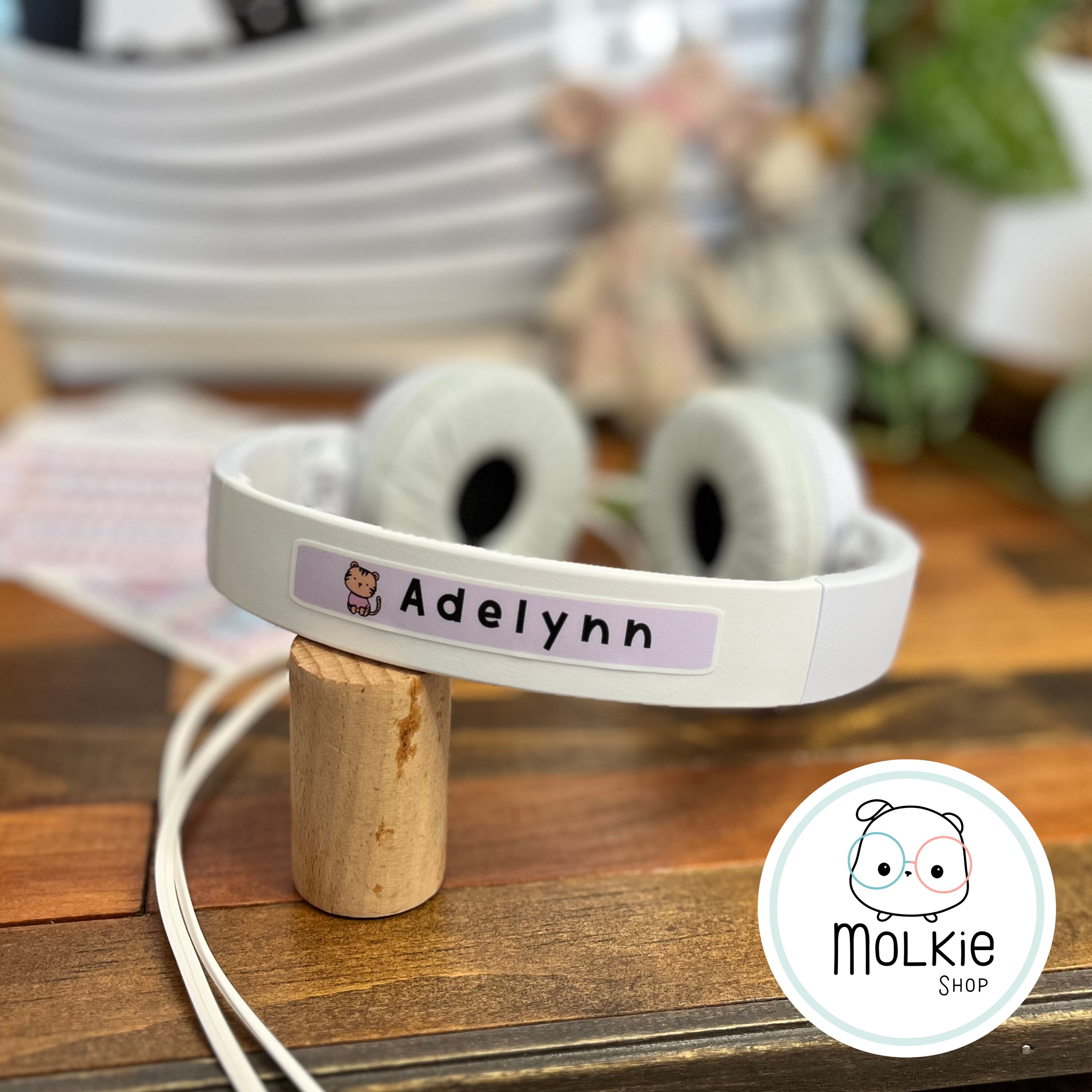 Toddler Cute Bear Name Label for Kids School Supplies Stickers for Kids ...
