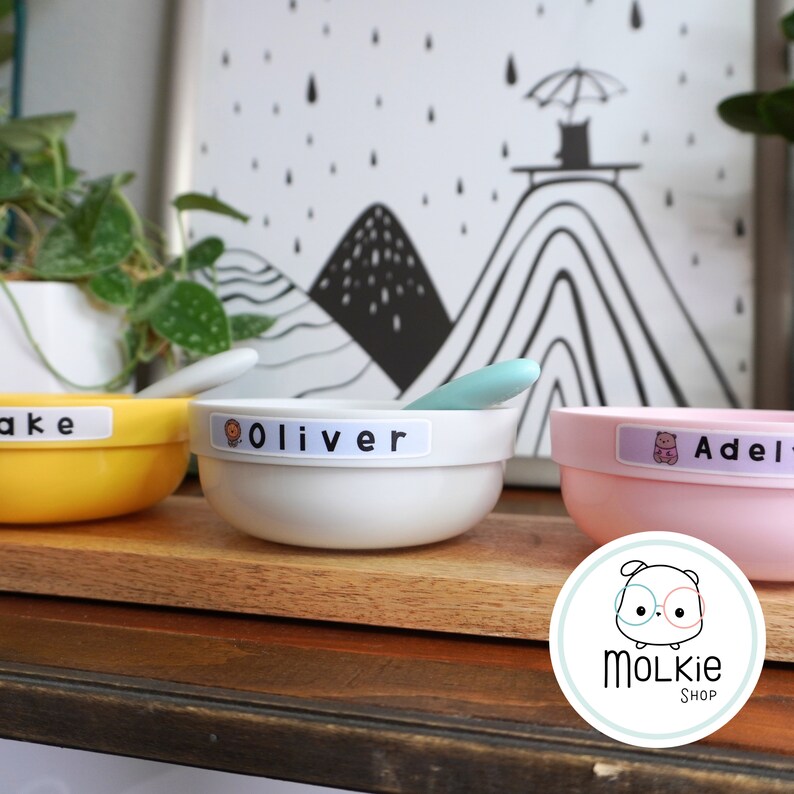 Cute Bear Name Label for Kids Name Label for School Supplies Stickers ...