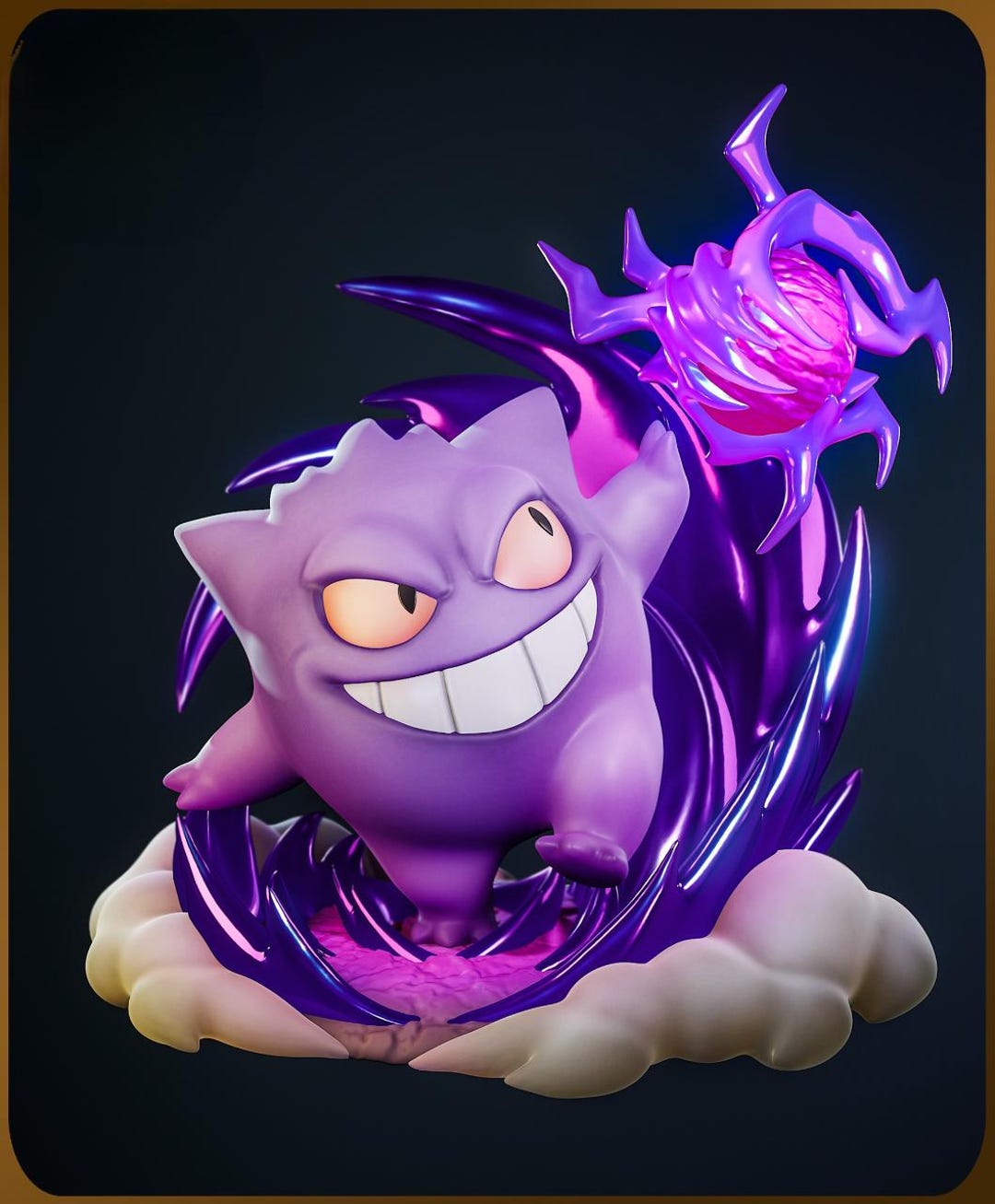 Chibi Ghost Type STL File – Cute Ghost-type 3D Printable Model - Etsy