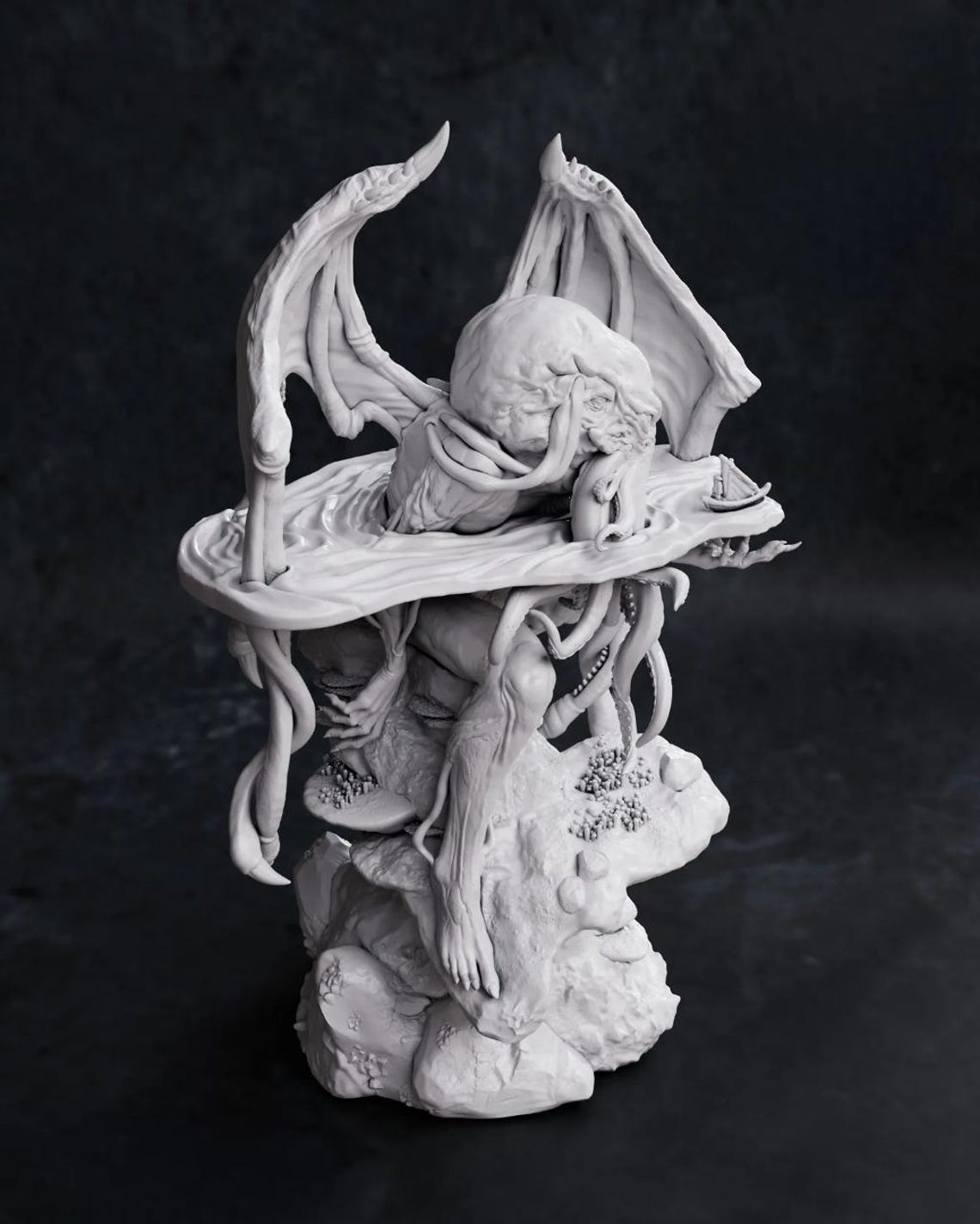 Cthulhu Mythos STL File – Eldritch Horror 3D Printable Figure for ...