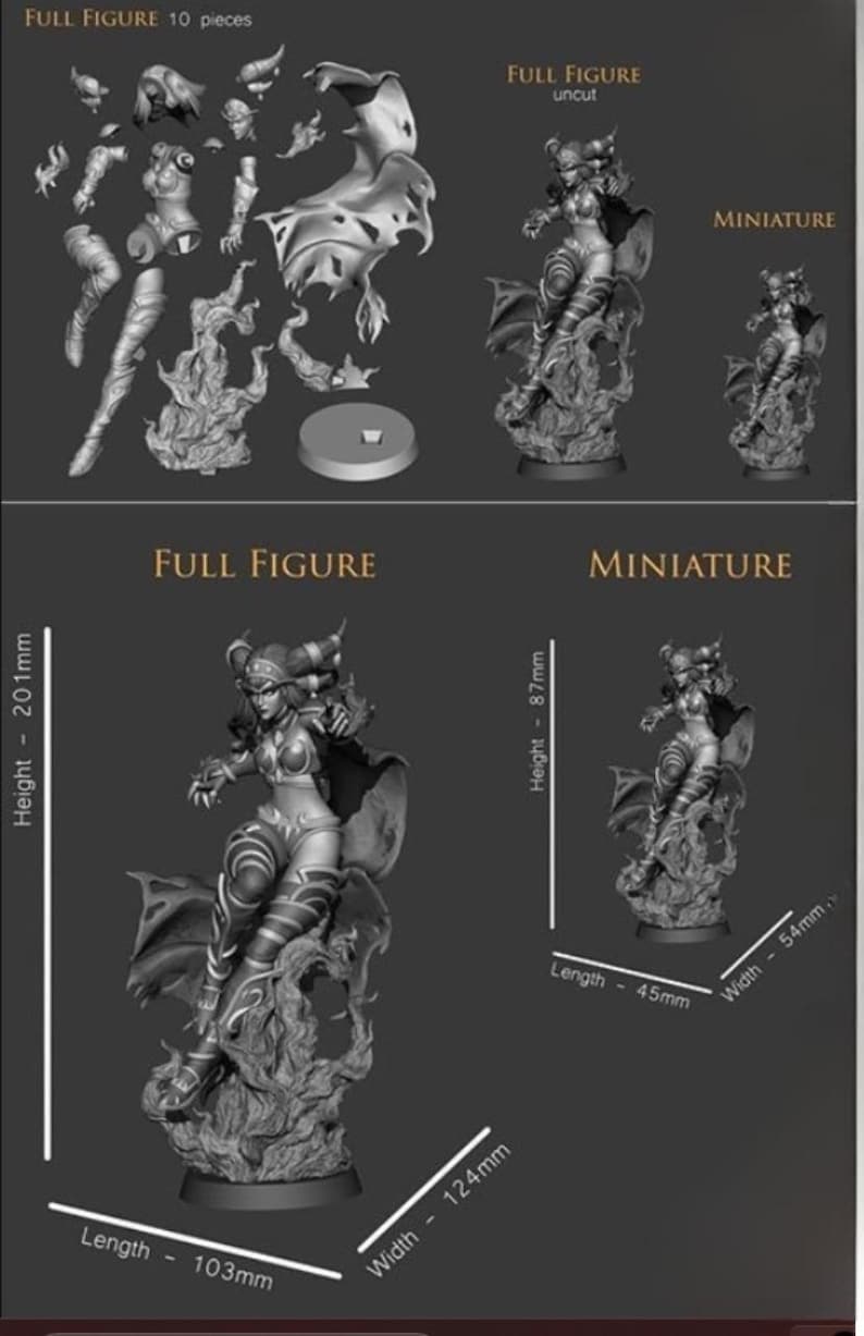 Alexstrasza STL – Dragon Queen From World of Warcraft 3D Print ...