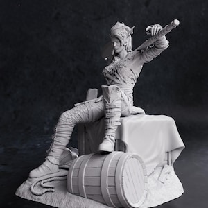 Karlach Figure STL – High-detail 3D Model From BG3 - Etsy