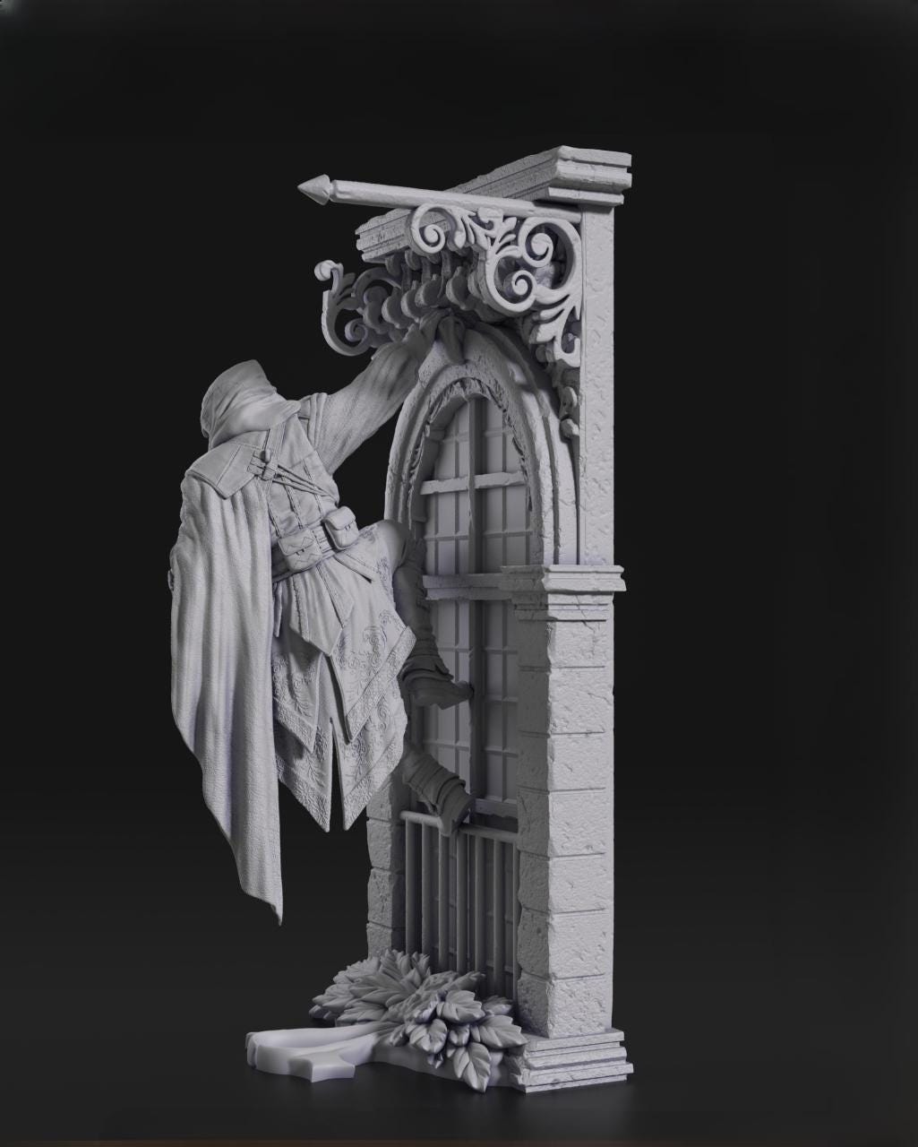 Ezlo STL File for 3D Printing - Assassin’s Model Printable Figurine ...