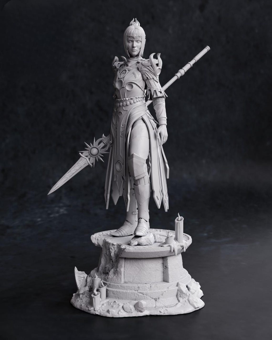 Shadowheart BG 3 STL File - 3D Printable Miniature for RPG & Tabletop ...