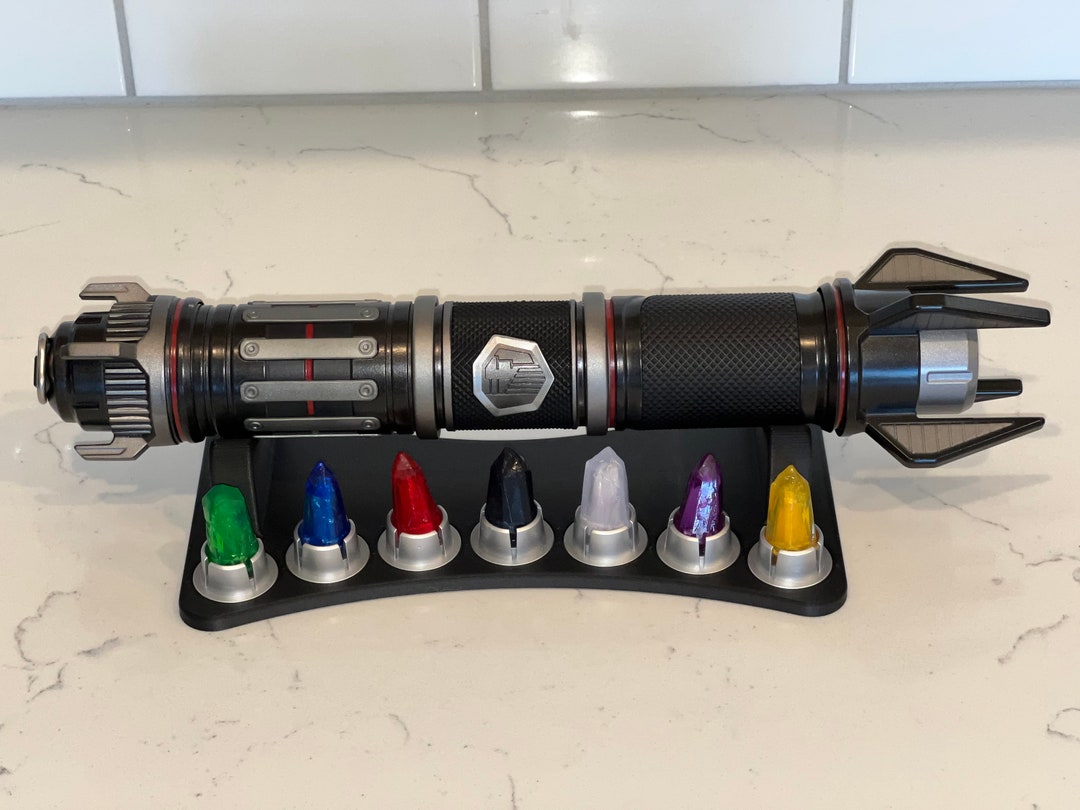 Lightsaber and Kyber Crystal Display Stand - Etsy