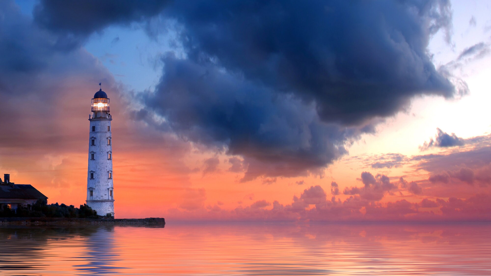 Lighthouse Zoom Virtual Backgrounds Backdrop Office Background Microsoft Teams Facebook Webex ...