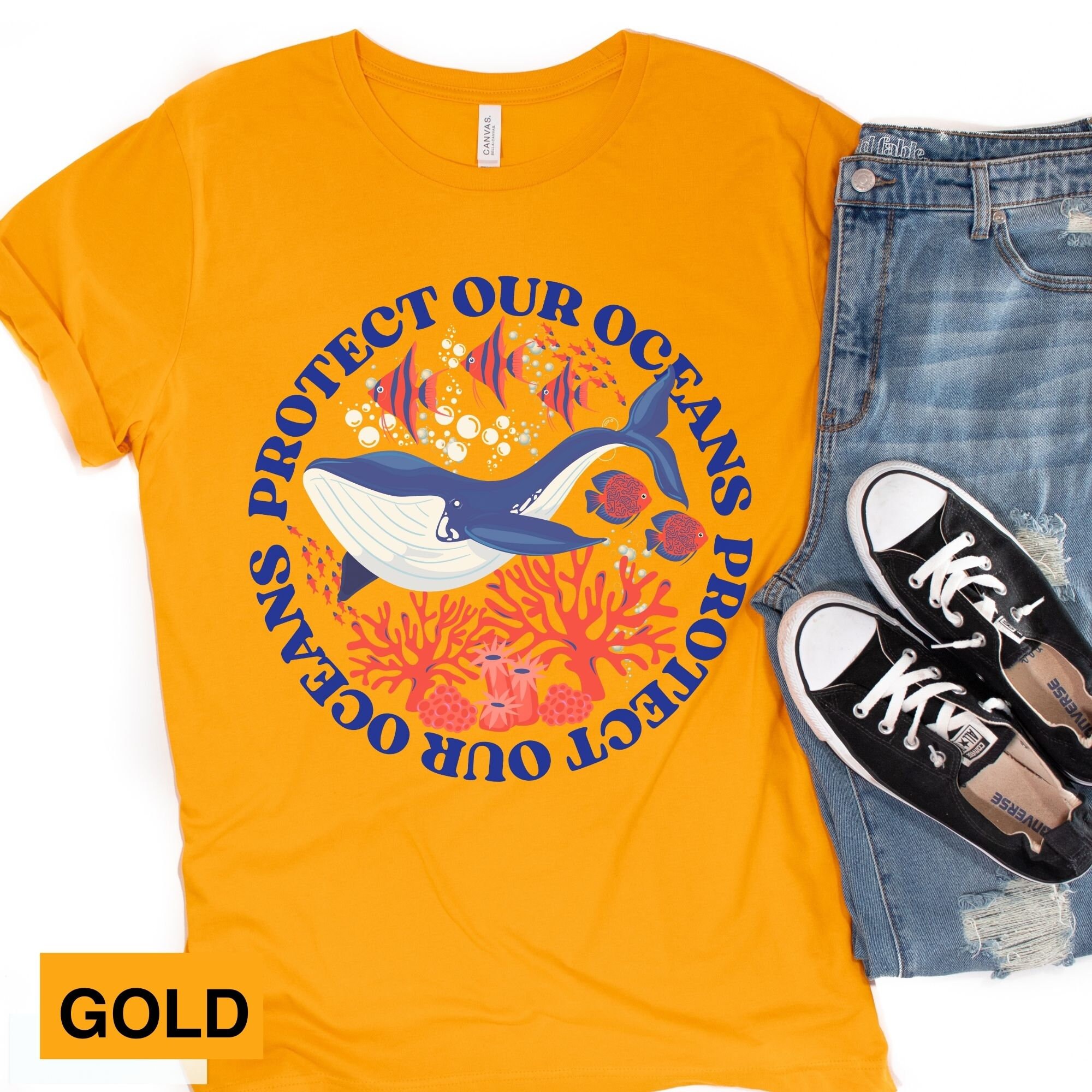 Save Our Oceans T-shirt, Protect the Oceans Shirt, Save the Ocean ...