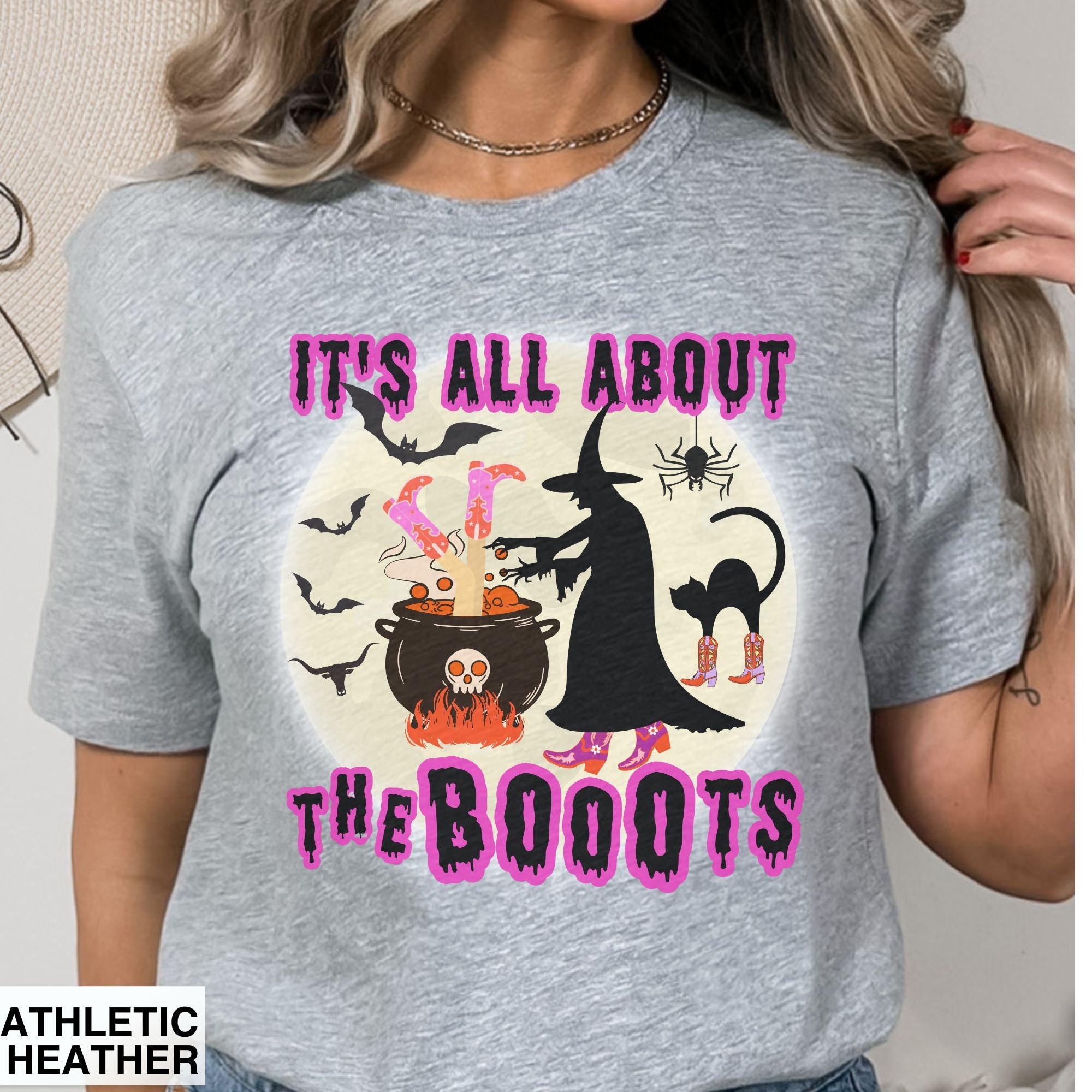 Western Halloween T-shirt Cowgirl Witch Witch in Cowboy - Etsy
