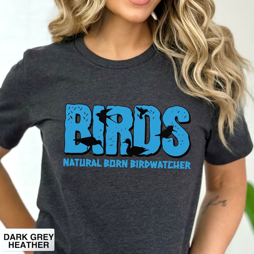 Birdwatcher T-shirt, Bird Lover Gift, Birdwatching Gift for Birdwatcher ...
