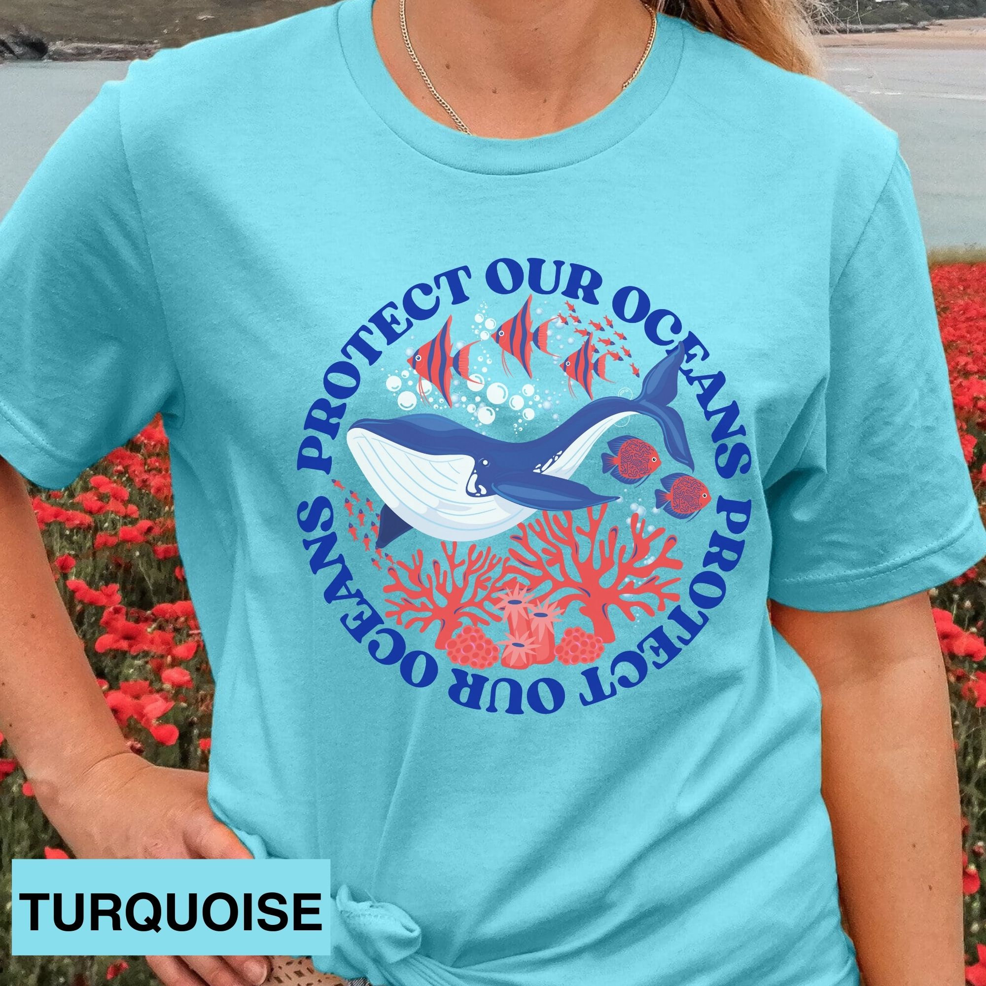 Save Our Oceans T-shirt, Protect the Oceans Shirt, Save the Ocean ...