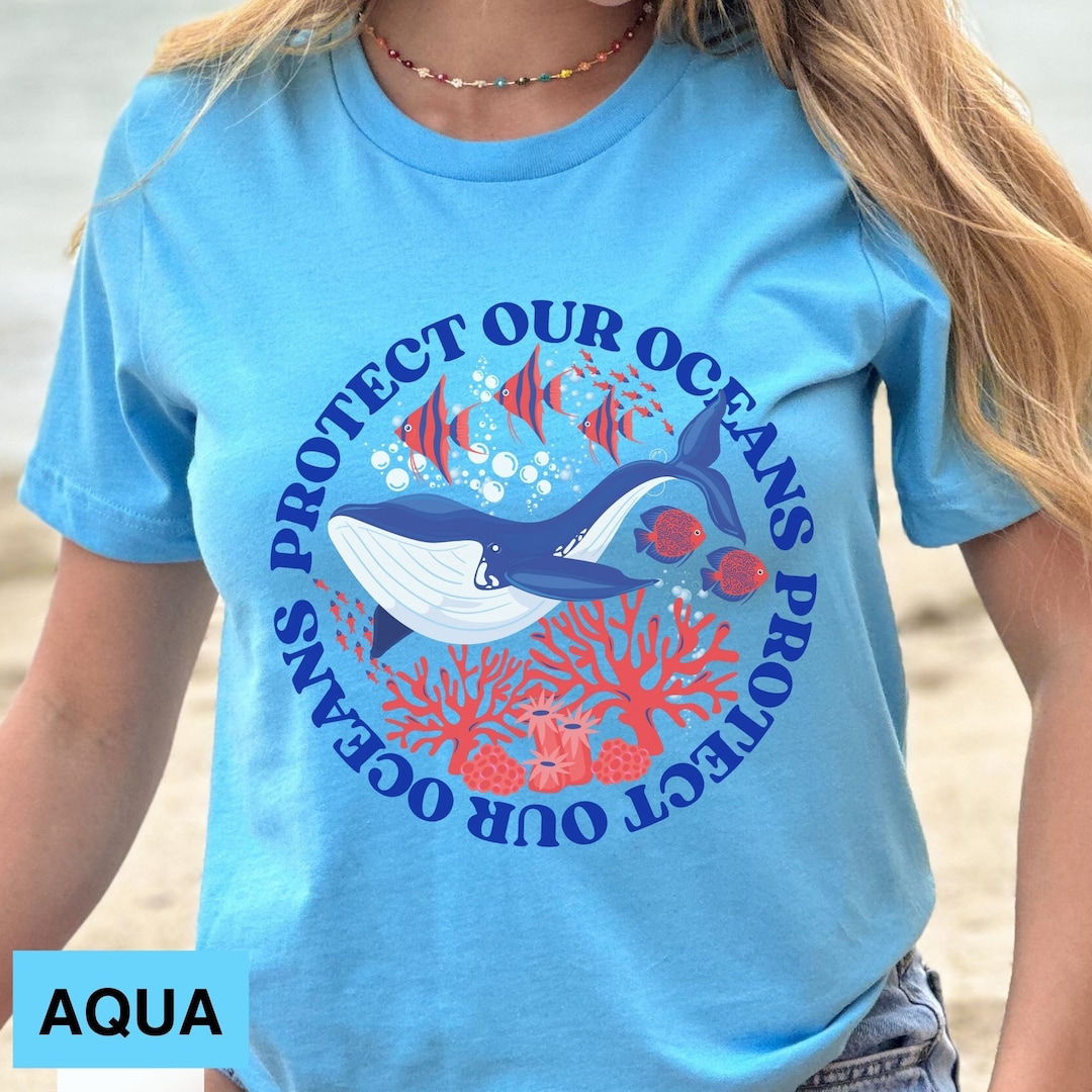 Save Our Oceans T-shirt, Protect the Oceans Shirt, Save the Ocean ...