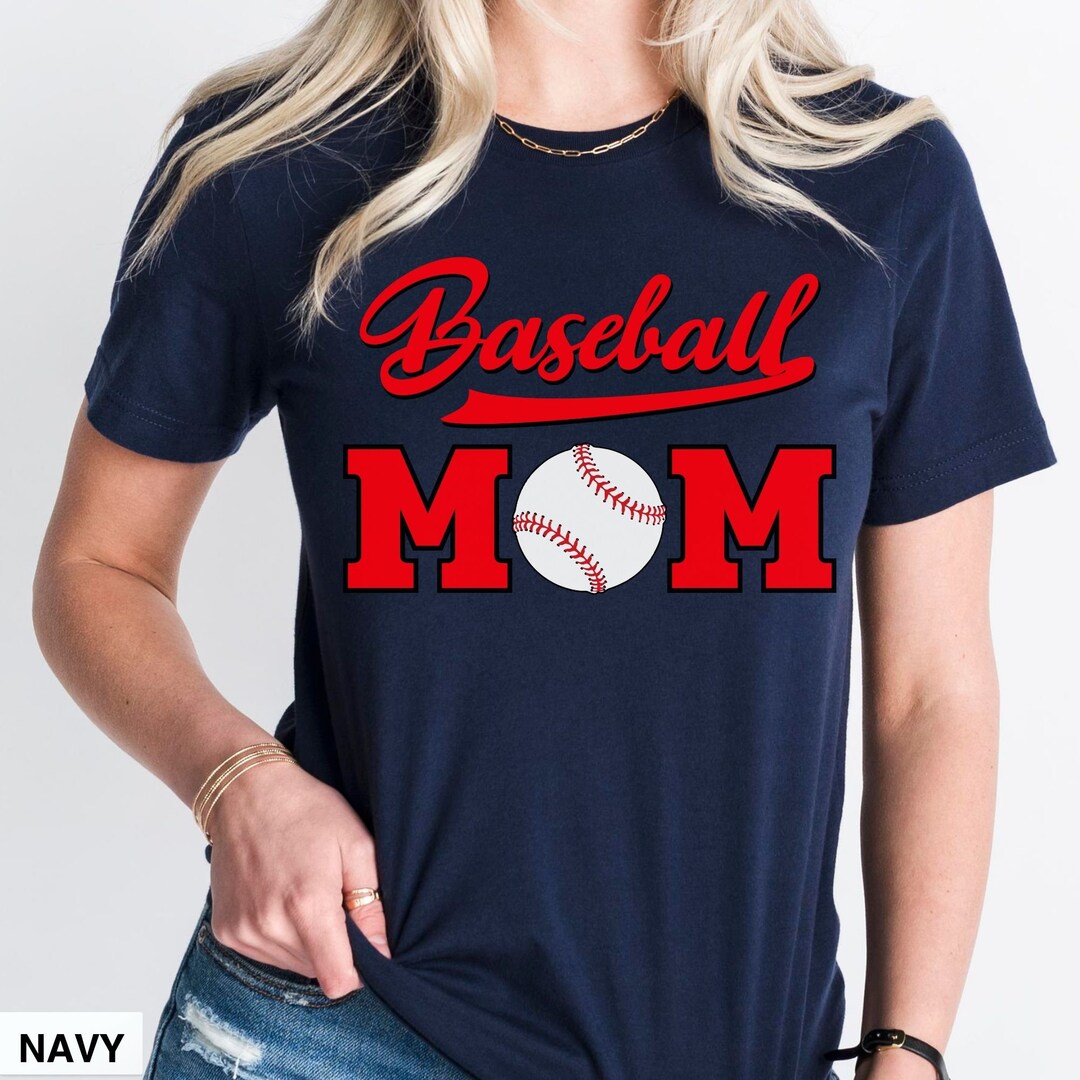 Baseball Mom T-shirt, Game Day Mom Shirt, Basketball Mom Gift, Mother's ...