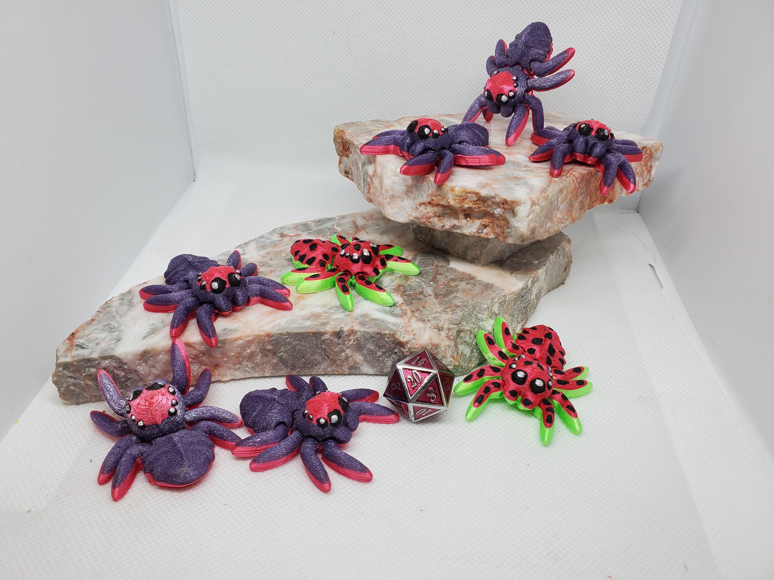 Tiny Spiders - Etsy