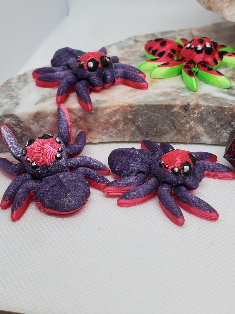Teeny Tiny Spiders: Custom Colored! - Etsy