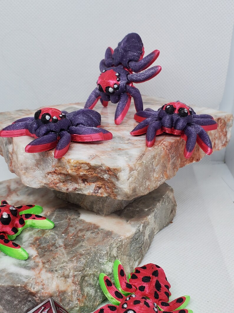 Tiny Spiders - Etsy