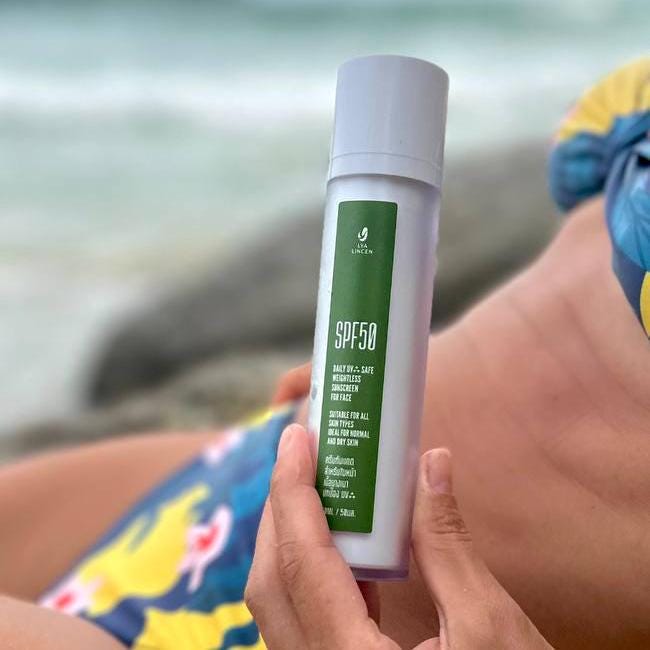LYA LINCEN Sunscreen SPF 50 for Dry and Combination Skin 50ml - Etsy