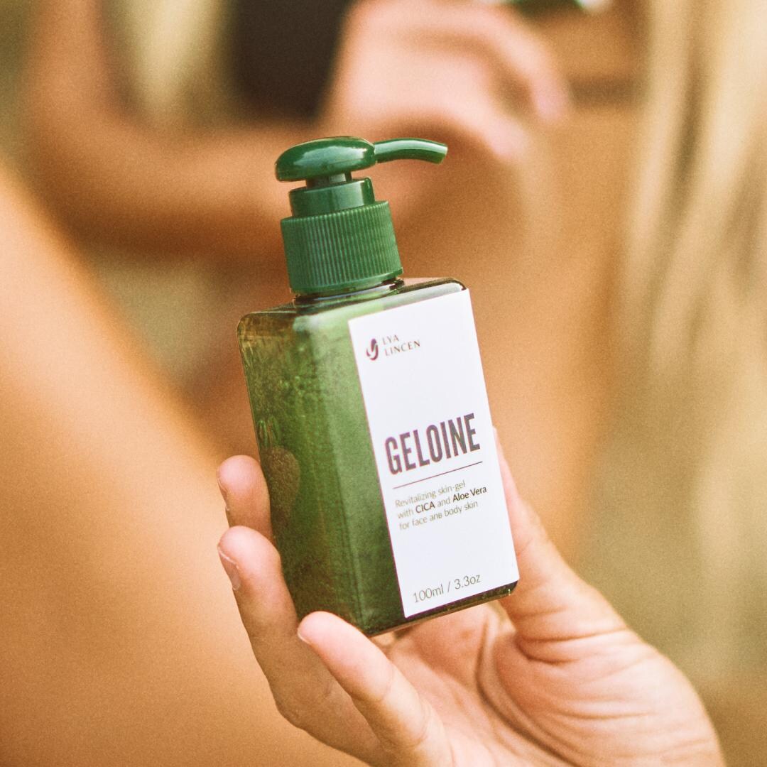 LYA LINCEN Face and Body Serum-gel GELOINE With Centella Asiatica (gotu ...