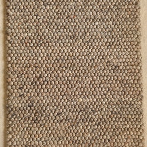 Hand Woven Chunky Loop Wool Area Rug, Yoga Mat Prayer Mat Rugs Wool ...