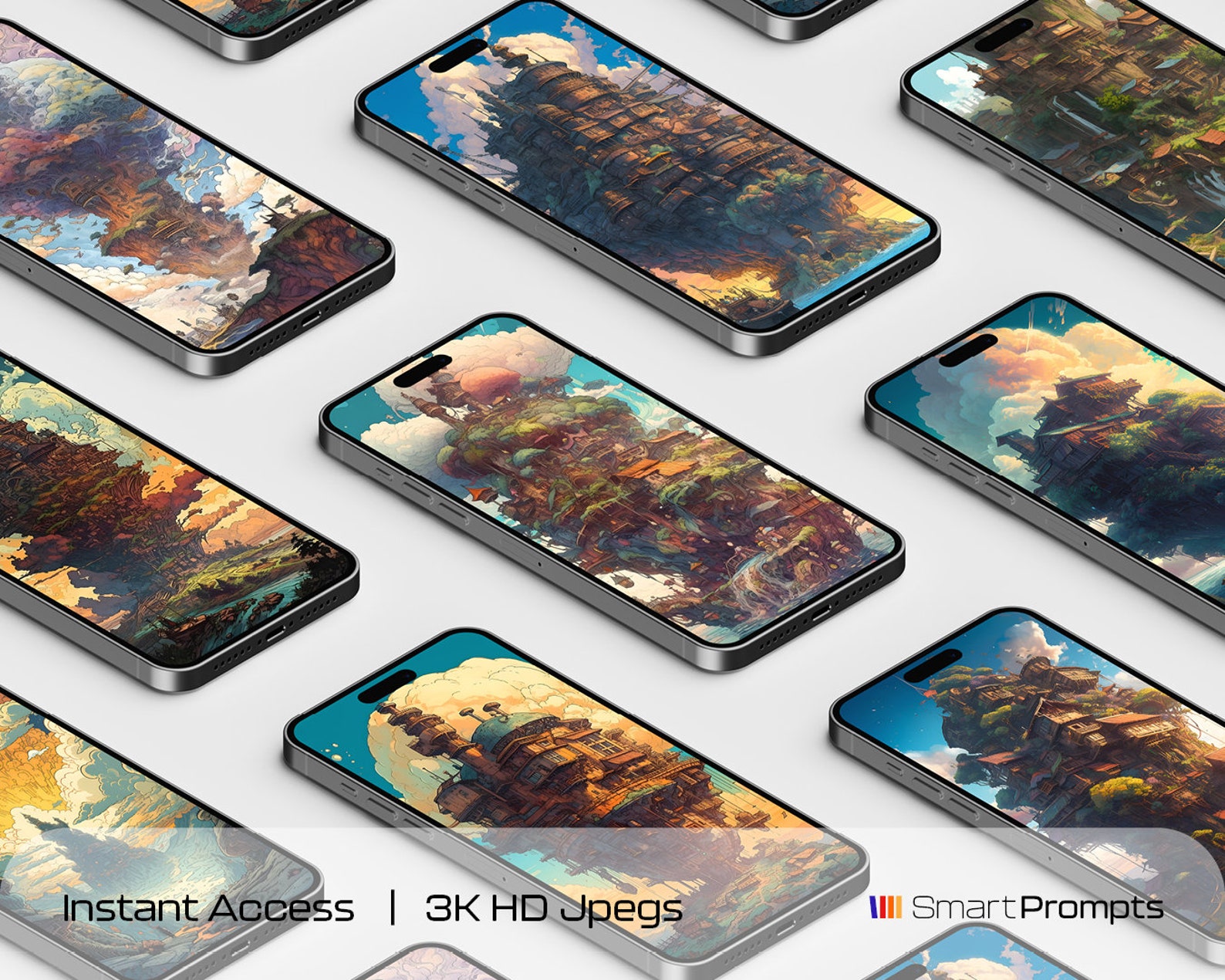 Mobile Phone Wallpapers, Fantasy Wallpaper Iphone, Illustration ...