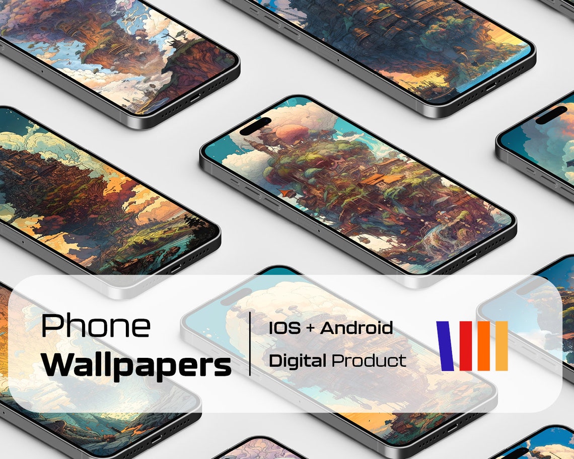 Mobile Phone Wallpapers, Fantasy Wallpaper Iphone, Illustration ...