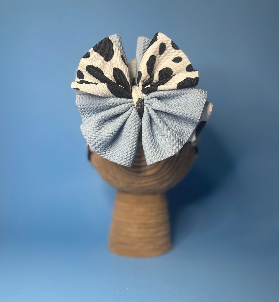 Shredded Cow Print Headwrap Shredded Cow Print Baby Headwrap Shredded ...