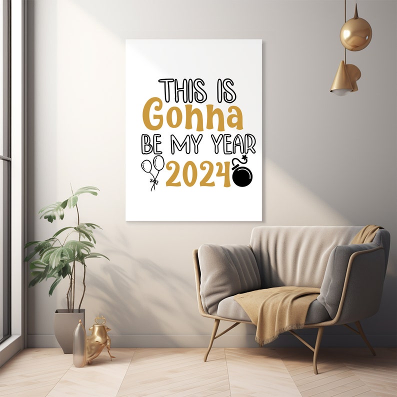 2024 New Years Bundle 20 Designs Png Svg Eps Dxf - Start the Year With Style! Festive Digital ...
