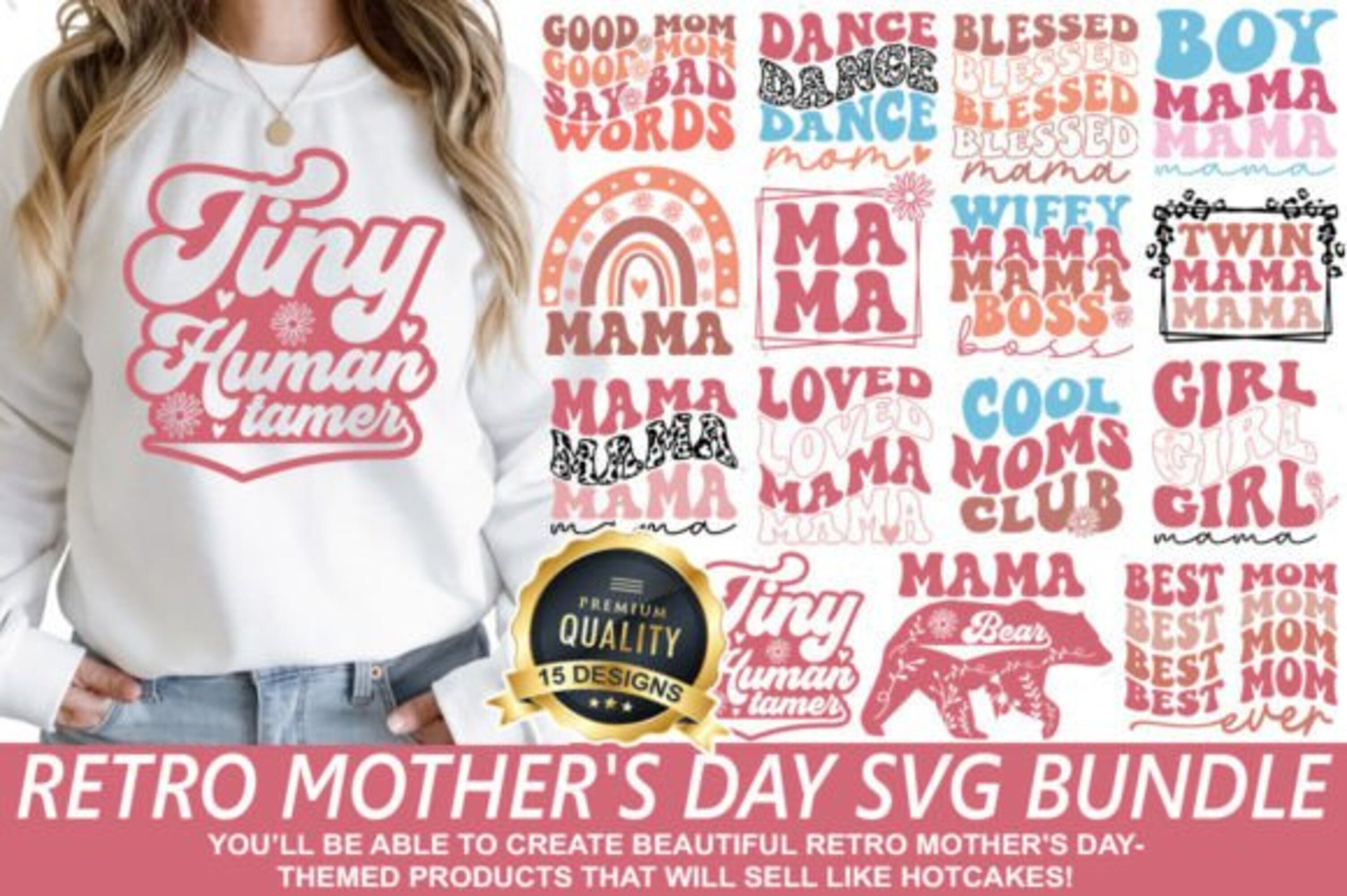 Mom Svg Bundle, Mama Svg Bundle, Mother's Day Svg Bundle, Mom Quotes ...
