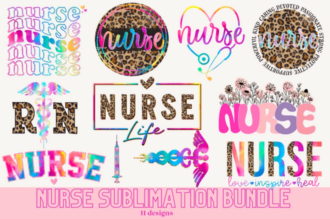 Nurse Png Bundle, Nurse Life Graphics , Cute Nurse Designs, Nurse Png ...
