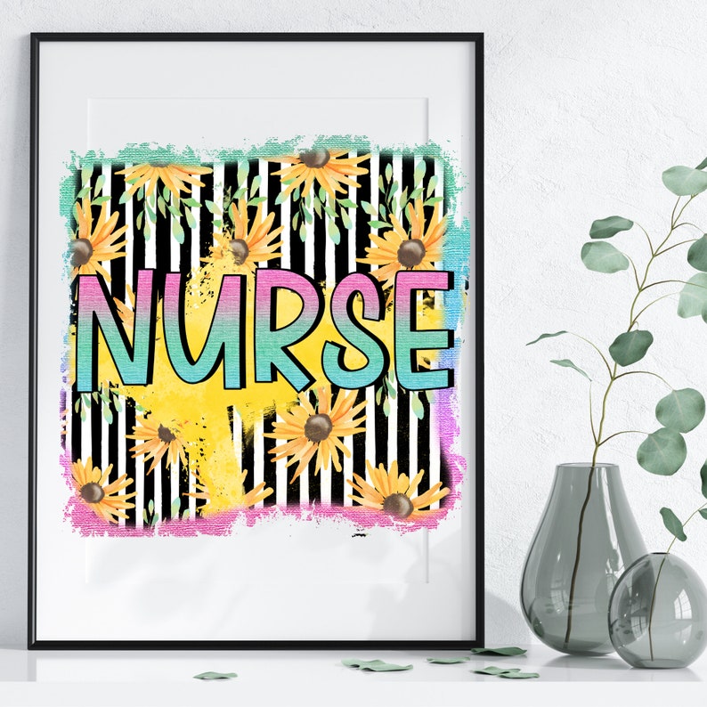 Nurse Sublimation Bundle, Nurse Life Graphics , Cute Nurse Designs ...