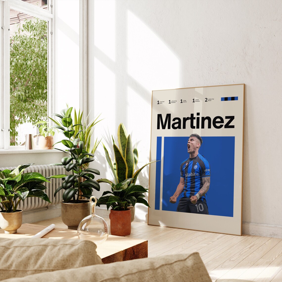 Lautaro Martinez Inter Milan Poster - Instant Download - Etsy