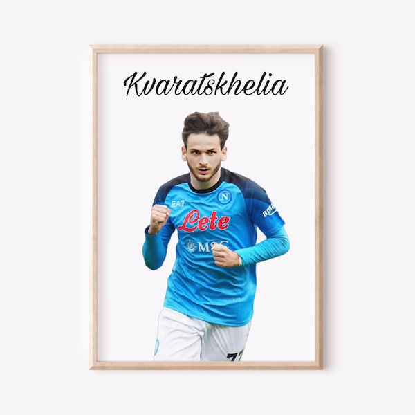Kvaratskhelia Poster - Etsy