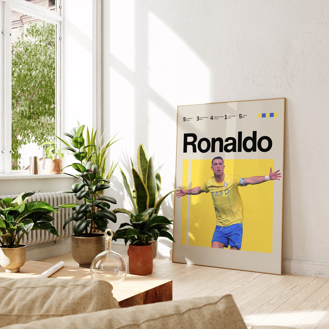 Cristiano Ronaldo Al Nassr Poster Instant Download - Etsy