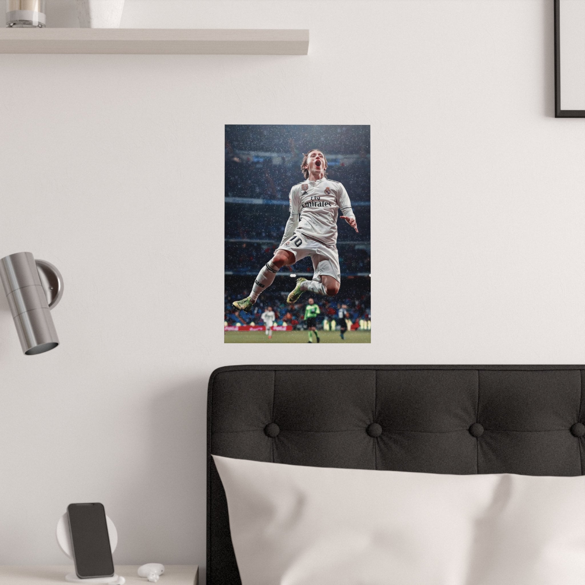 Luka Modric Real Madrid Satin Posters (210gsm), Wall Art, Soccer Art ...